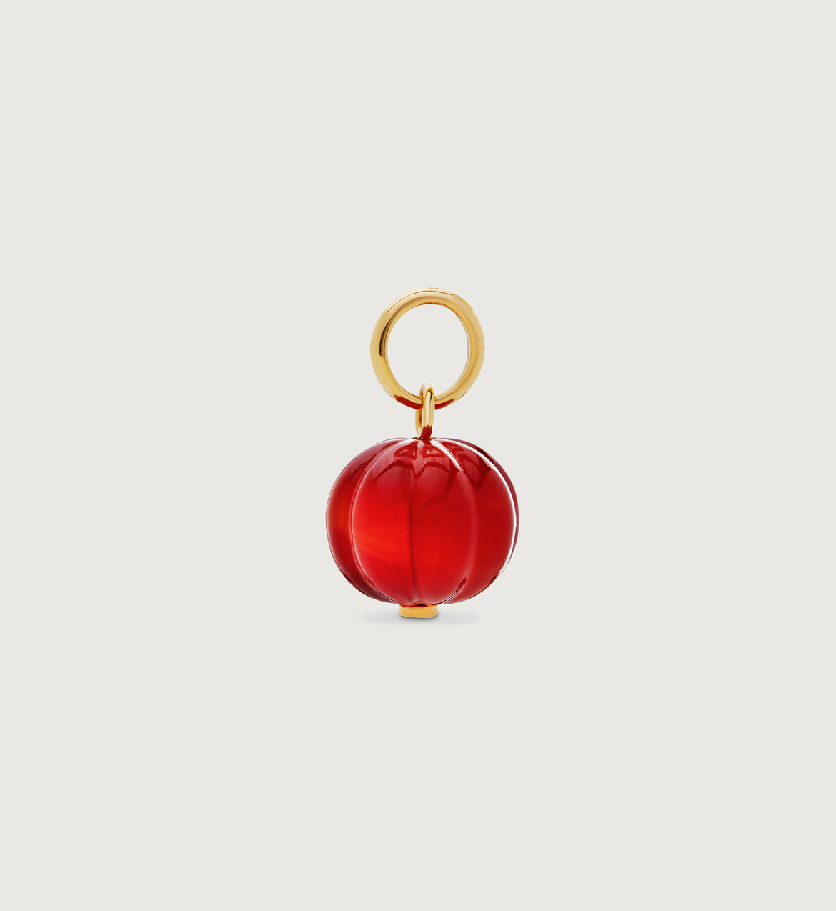 Lantern Gemstone Pendant Charm in 18k Gold Vermeil on Sterling Silver ...