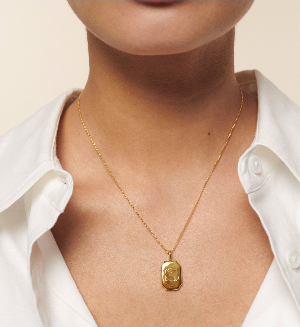 Signature Locket Necklace | Jewellery Sets | Monica Vinader