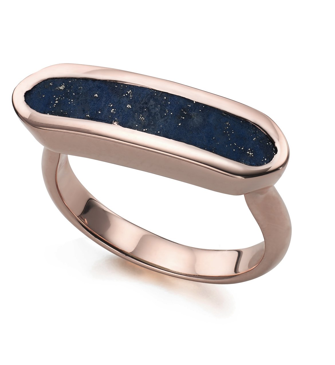 Baja Ring in 18k Rose Gold Vermeil On Sterling Silver and Lapis ...
