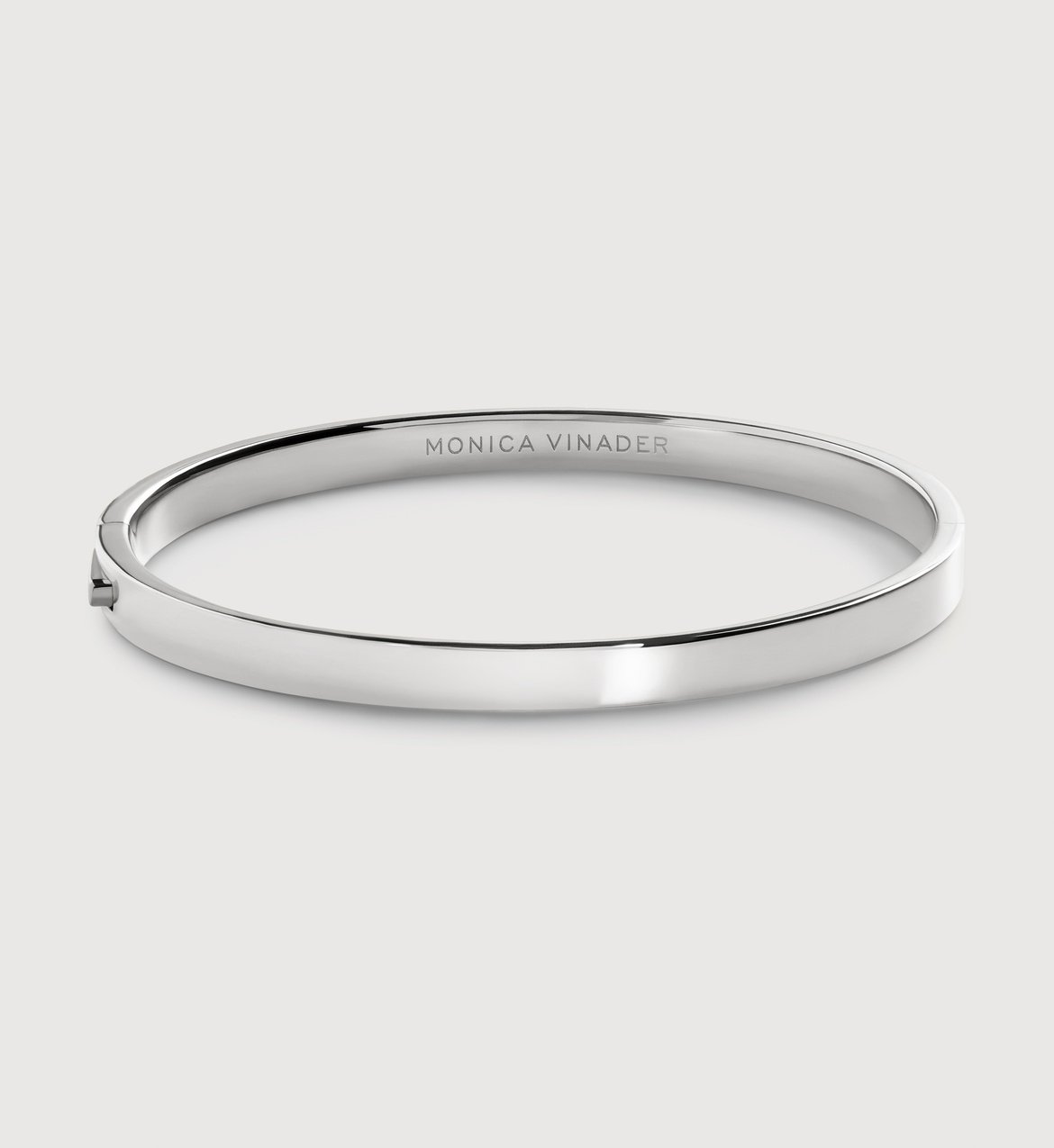Essential Bangle in Sterling Silver | Jewellery by Monica Vinader