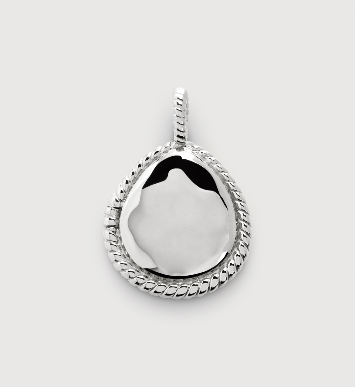 Deia Mini Teardrop Locket Pendant Charm in Sterling Silver | Jewellery ...