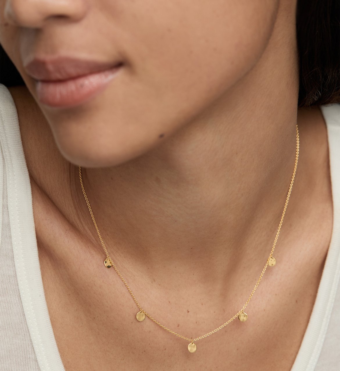 Siren Muse Station Chain Necklace in 18k Gold Vermeil on Sterling ...